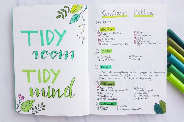 Bullet Journal Setup: A step by step tutorial to setup your bujo for 2025