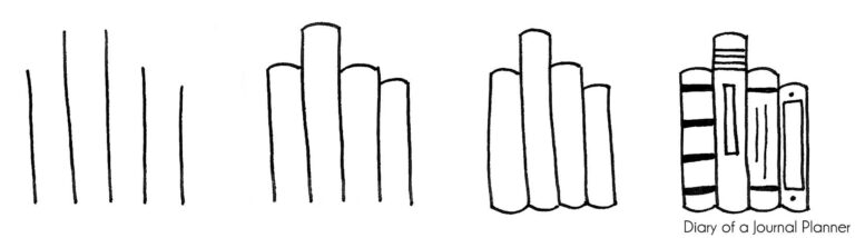 How To Draw A Book (5 Super Easy Step By Step Tutorials For Beginners)