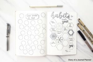 January Bullet Journal Setup: Plan With Me January Pages