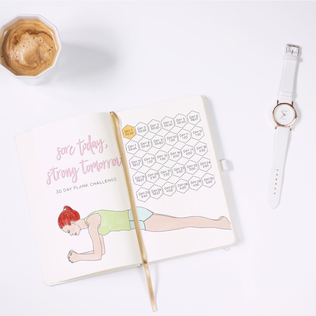Fitness bullet journal trackers to achieve your health goals in 2025