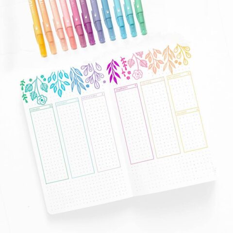 Flower Bullet Journal (15 Beautiful Floral Bujo Ideas For Your Spreads)