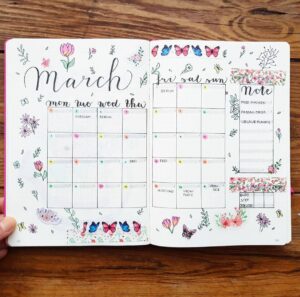 Beautiful Spring Bullet Journal Ideas You Need To Try