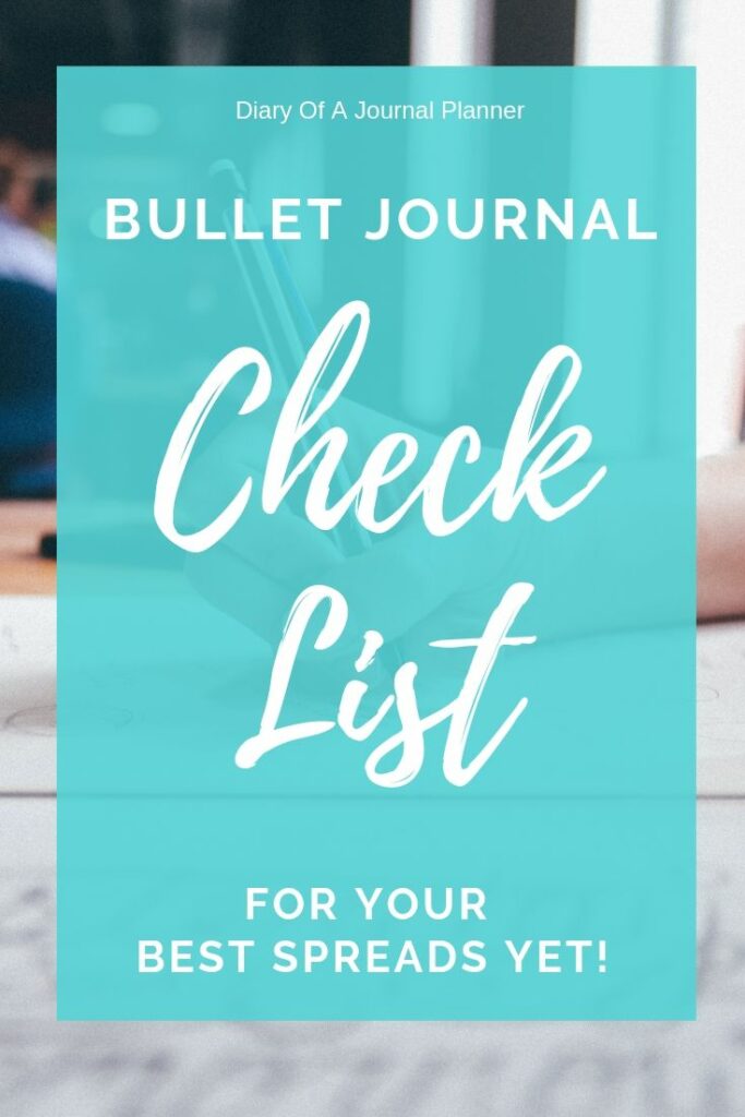 2025 Bullet Journal Cheat Sheet (Important elements + Printable Checklist)