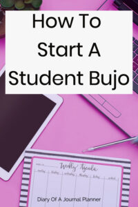 Bullet Journal For Students (19 Layouts To Make You More Productive)