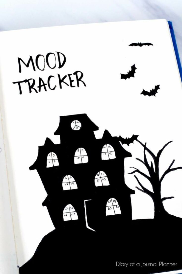 How To Create Mood Tracker Bullet Journal Pages