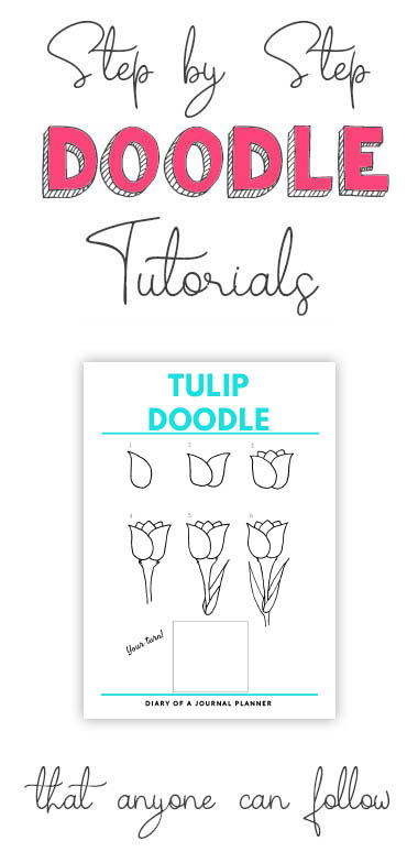 Stet by Step Doodle Tutorials (99+ easy doodles that anyone can make)