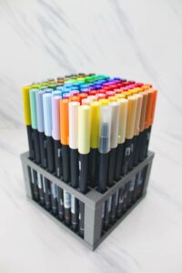 Tombow Color Chart (+ Printable to track your 108 or 96 dual brush pens)
