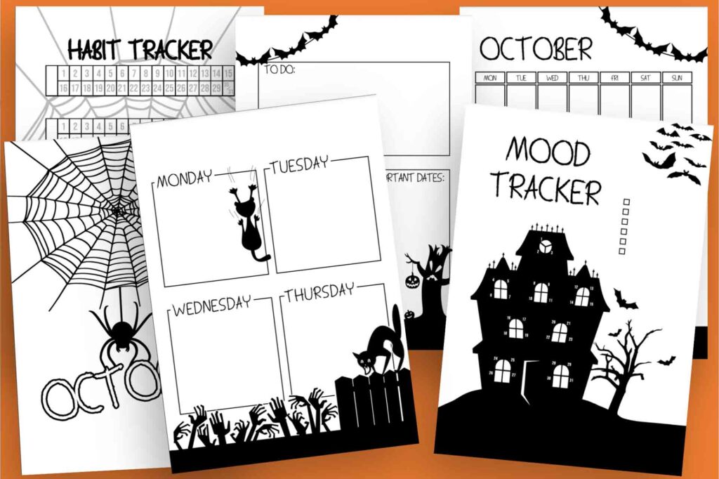 Cozy & Spooky October Bullet Journal Cover Ideas You’ll Want to Try