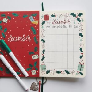 December Bullet Journal (Christmas Spreads That You Need In Your Bujo)