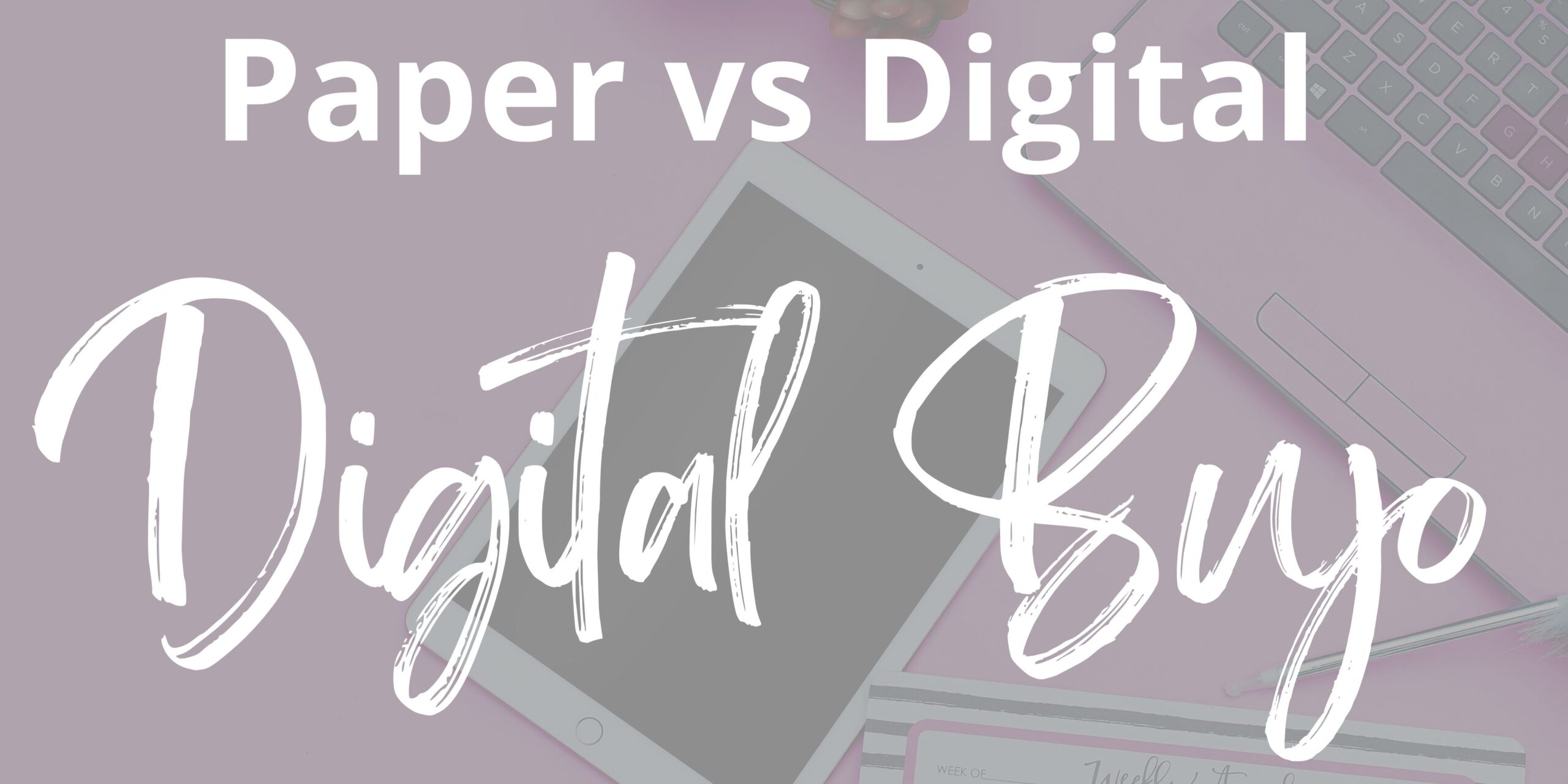 Digital Bullet Journal Archives - Diary of a Journal Planner