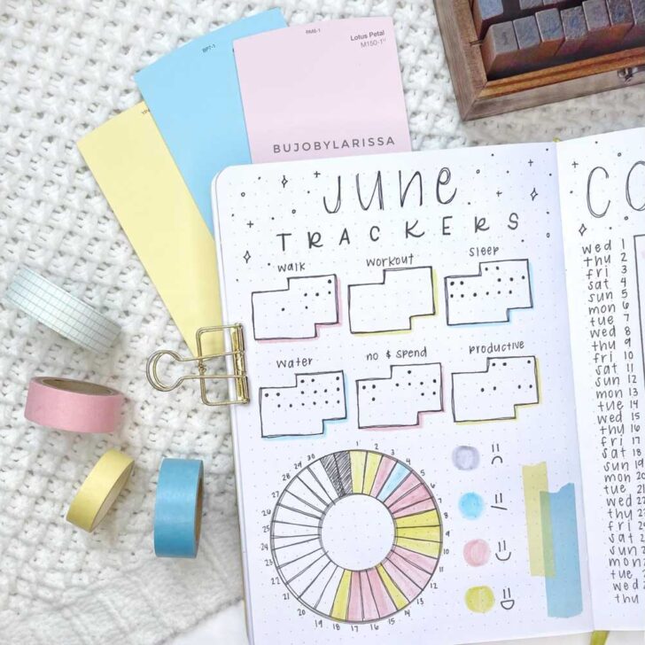 June Bullet Journal Ideas You Will Love with FREE Bullet Journal June ...