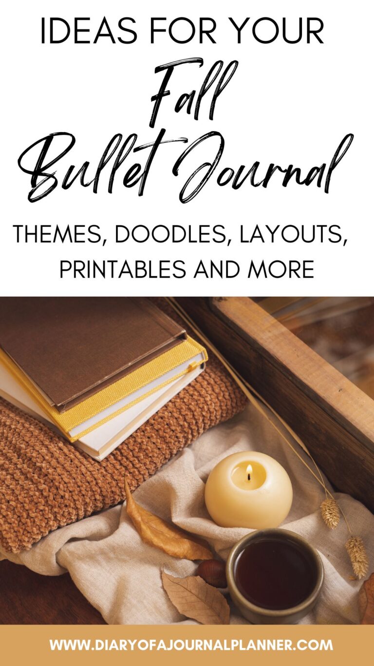 Beautiful Fall Bullet Journal Ideas You Have To Try
