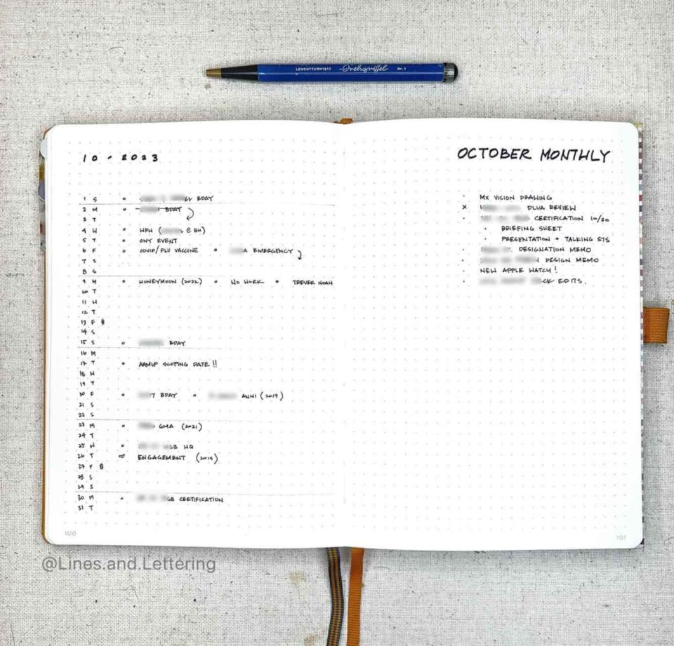 Get Organized and Productive With A Bullet Journal At Work