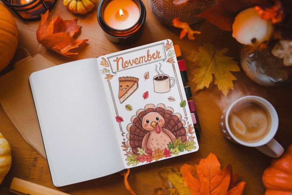November Bujo Cover Page Ideas