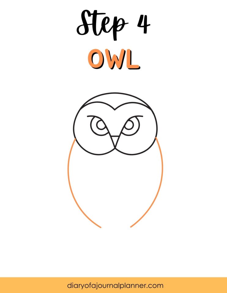 How To Draw An Owl - Easy Owl Drawing To Try