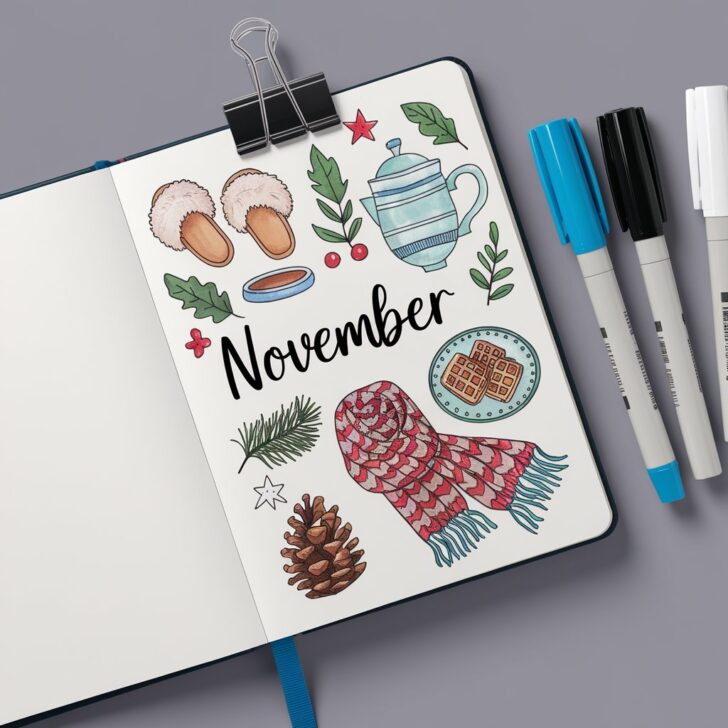 November Bujo Cover Page Ideas