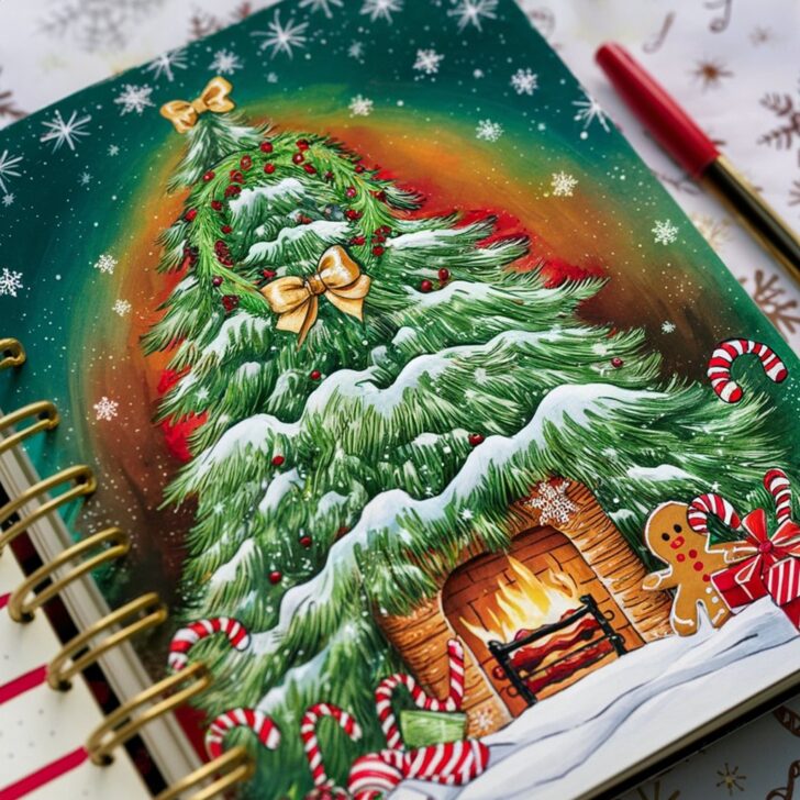 December Bujo with Free December Bullet Journal Printable