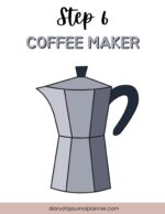 How To Draw A Coffee Maker – Easy Coffee Maker Drawing To Try