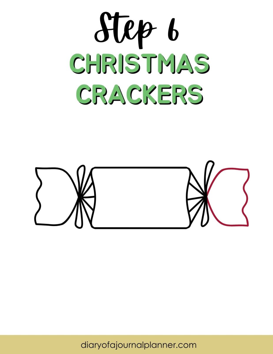 How To Draw Christmas Crackers – Easy Christmas Crackers Drawing To Try