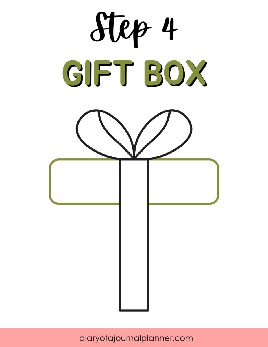 How to Draw A Gift Box – Easy Gift Box Drawing To Try