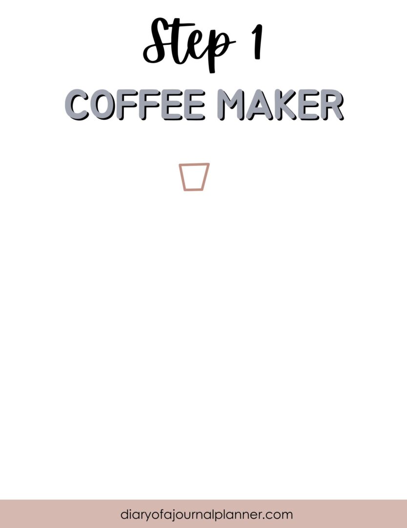 How To Draw A Coffee Maker – Easy Coffee Maker Drawing To Try