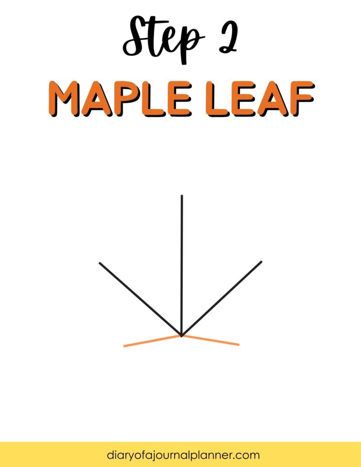 How To Draw A Maple Leaf - Easy Maple Leaf Drawing To Try