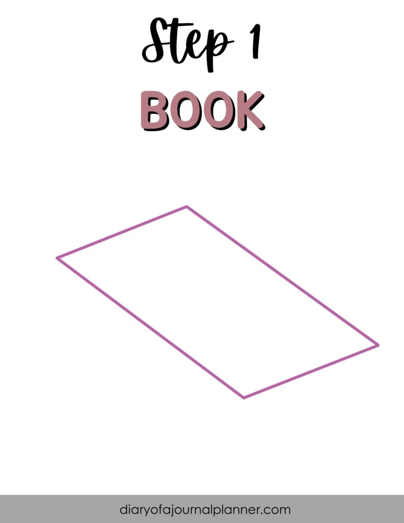 How To Draw A Closed Book – Easy Closed Book Drawing To Try
