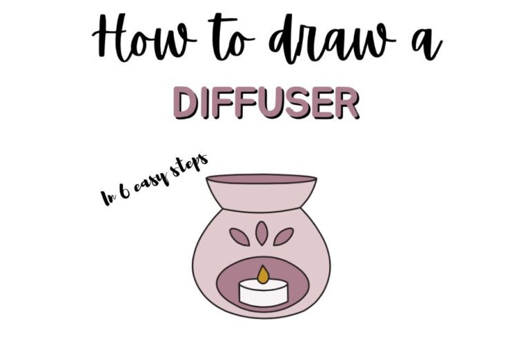 How To Draw A Diffuser – Easy Diffuser Drawing To Try