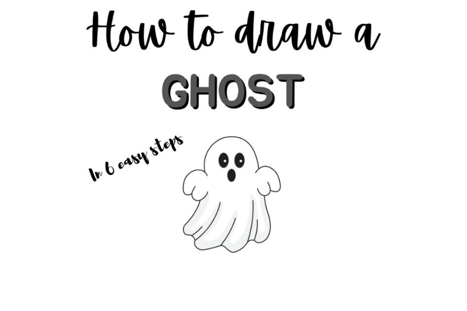How To Draw A Ghost – Easy Ghost Drawing To Try