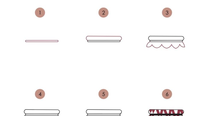 How To Draw A Jam Jar Step By Step