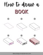 How To Draw A Closed Book – Easy Closed Book Drawing To Try