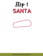 How to Draw Santa – Easy Santa Drawing To Try