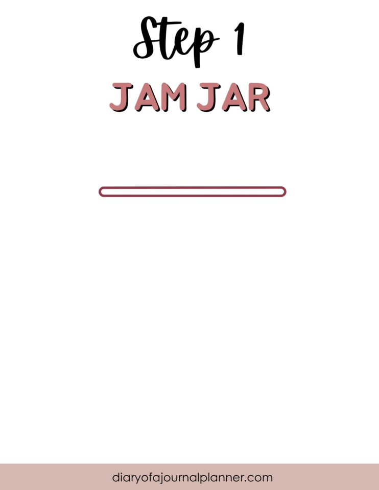 Easy Jam Jar Drawing - How To Draw A Jam Jar for Beginners
