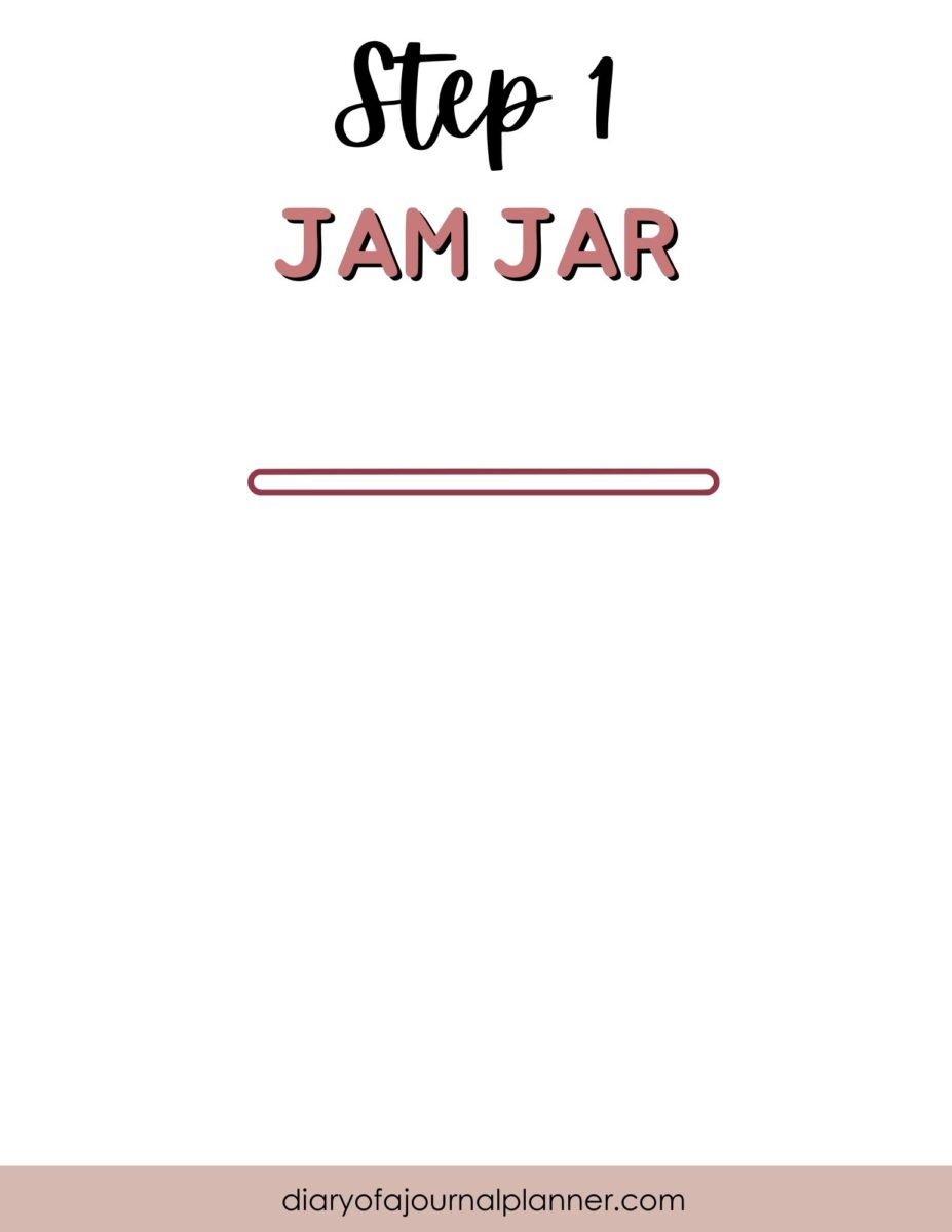 Easy Jam Jar Drawing - How To Draw A Jam Jar for Beginners