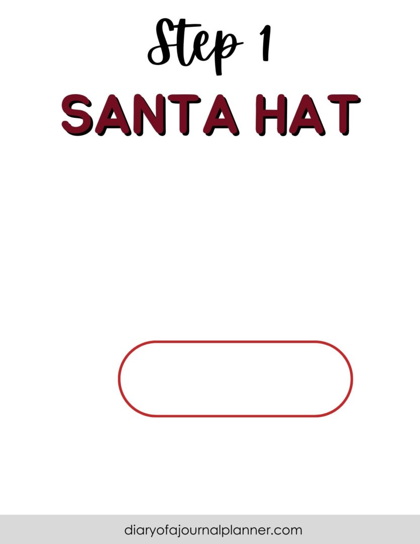 How to Draw A Santa Hat – Easy Santa Hat Drawing To Try