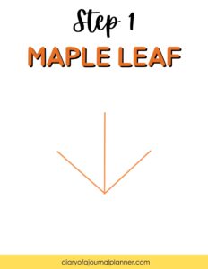 How To Draw A Maple Leaf - Easy Maple Leaf Drawing To Try