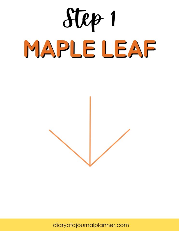 How To Draw A Maple Leaf - Easy Maple Leaf Drawing To Try
