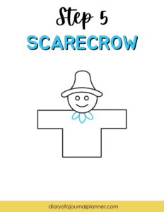 How To Draw A Scarecrow – Easy Scarecrow Drawing To Try