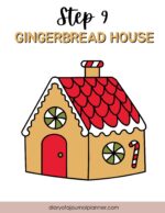 How to Draw A Gingerbread House – Easy Gingerbread House Drawing To Try