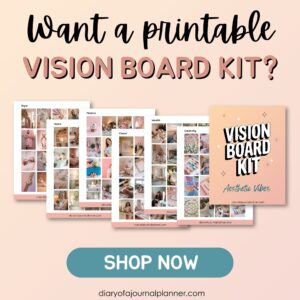 Bullet Journal Vision Journal (Create a Journal Vision Board for 2025)