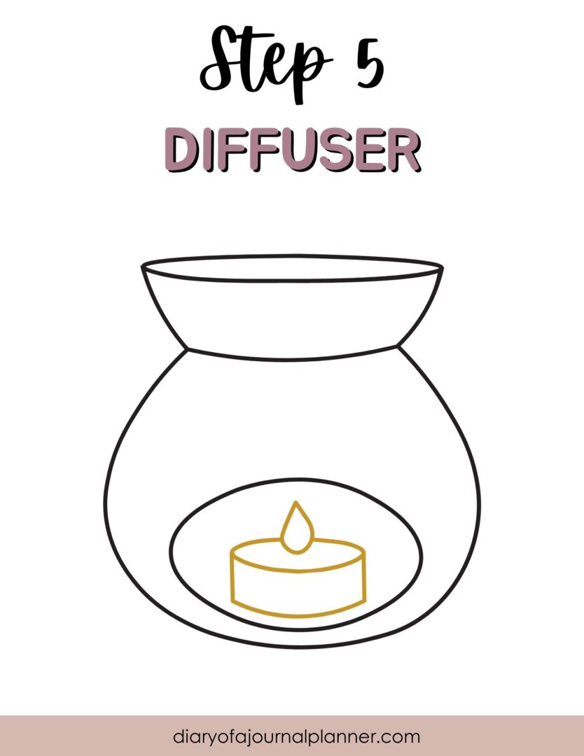 How To Draw A Diffuser – Easy Diffuser Drawing To Try