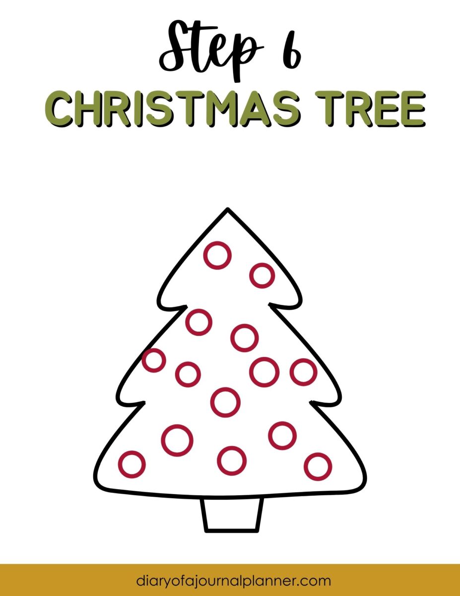 How To Draw A Christmas Tree – Easy Christmas Tree Drawing To Try