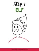How To Draw An Elf – Easy Christmas Elf Drawing To Try