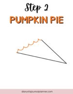 How To Draw A Pumpkin Pie – Easy Pumpkin Pie Drawing To Try
