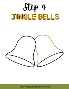 How to Draw Jingle Bells – Easy Christmas Bells Drawing To Try