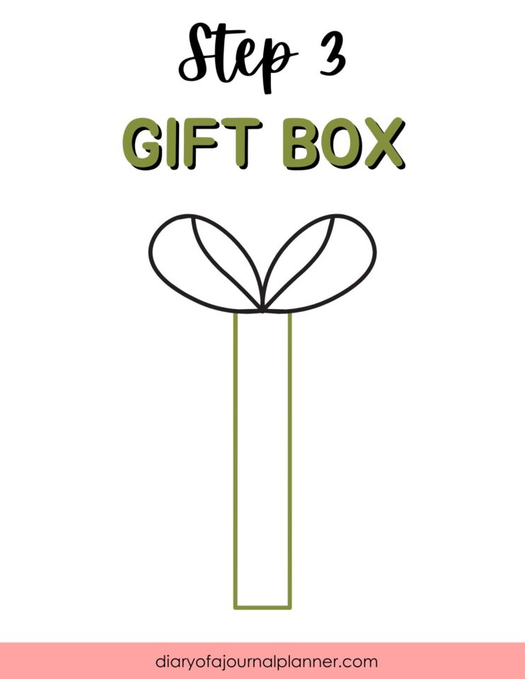 How to Draw A Gift Box – Easy Gift Box Drawing To Try