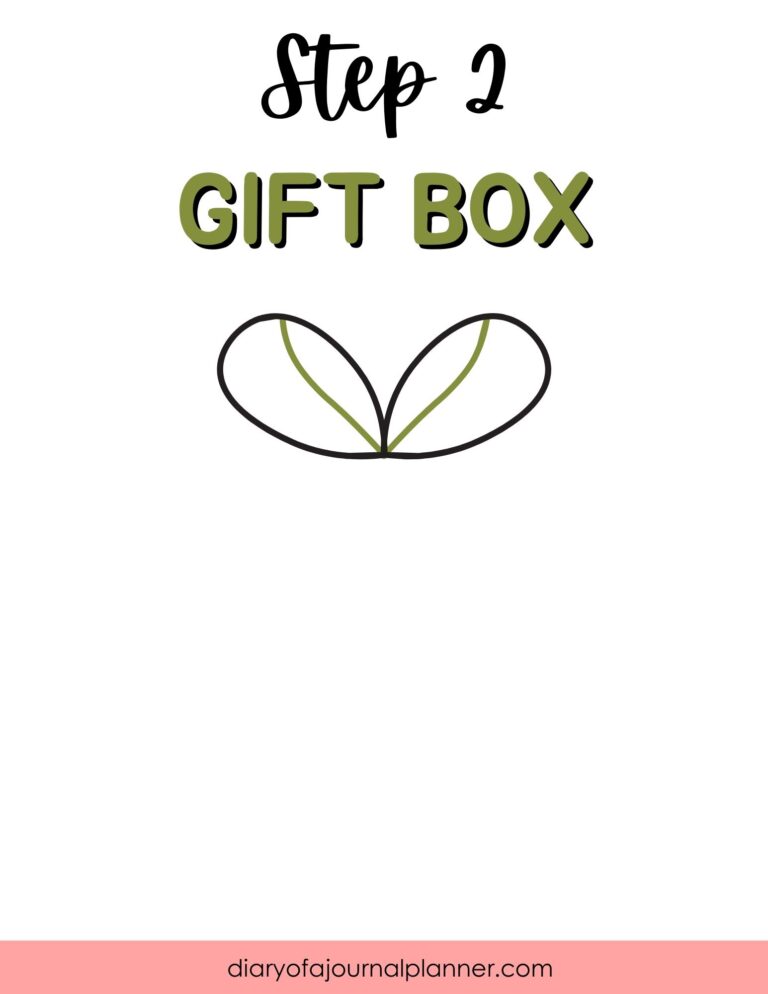 How to Draw A Gift Box – Easy Gift Box Drawing To Try