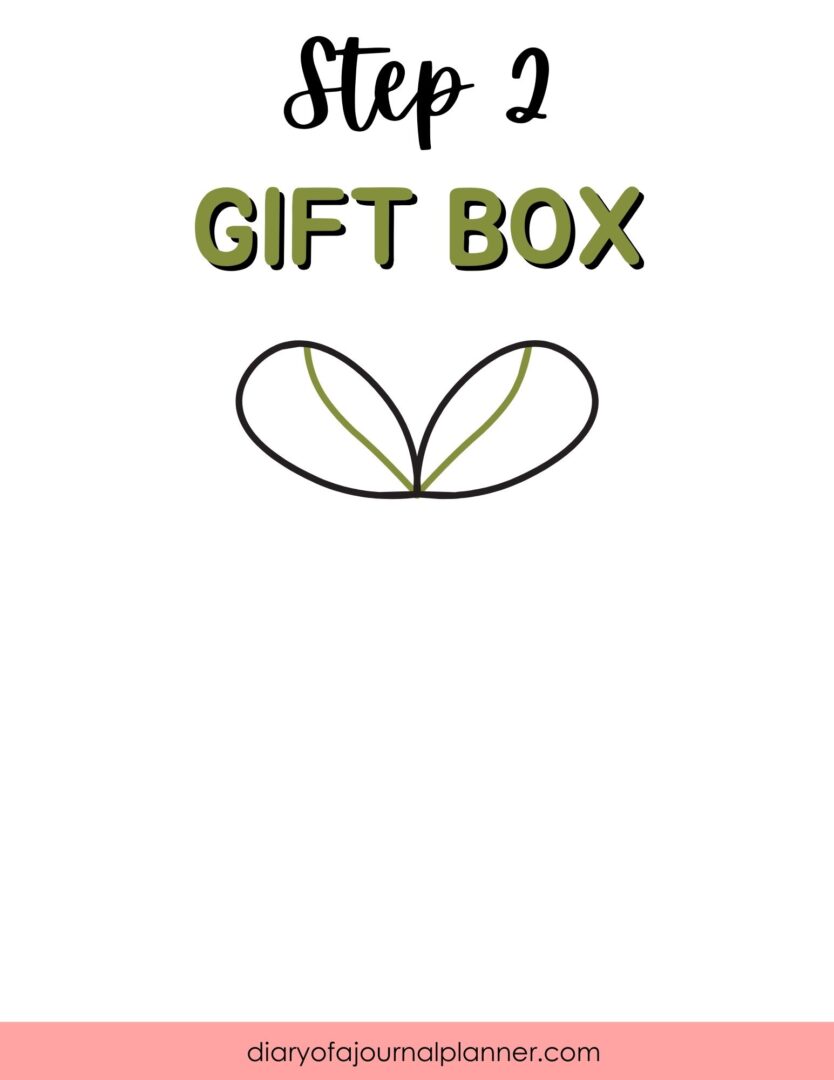 How to Draw A Gift Box – Easy Gift Box Drawing To Try
