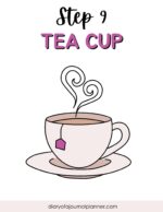 How To Draw A Tea Cup – Easy Tea Cup Drawing To Try