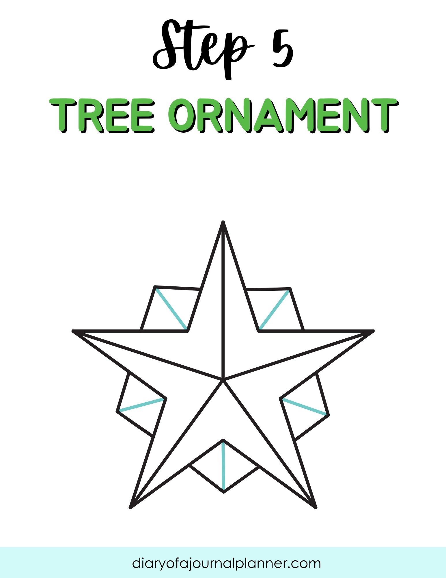 How to Draw A Star Ornament – Easy Star Ornament Drawing To Try
